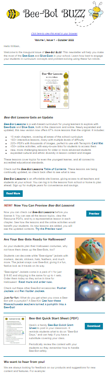 Welcome to Bee-Bot Buzz!