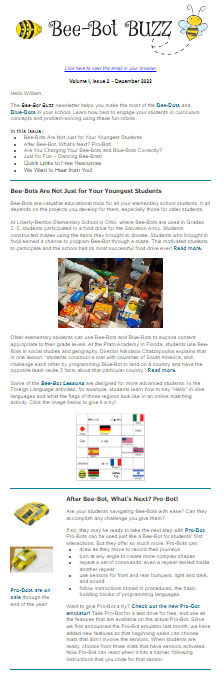 Welcome to Bee-Bot Buzz!